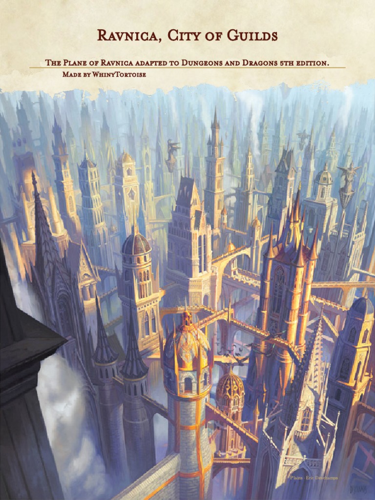Ravnica 5e | PDF | Elf (Dungeons & Dragons) | Vampires