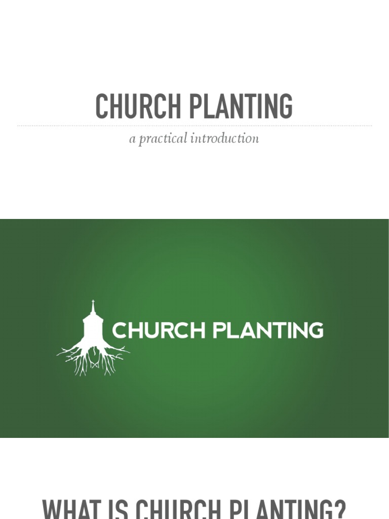 Church Planting 1 - 2 | PDF | Christian Church | Christian Denomination