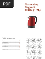 Villas - Manwal NG Rice Cooker | PDF