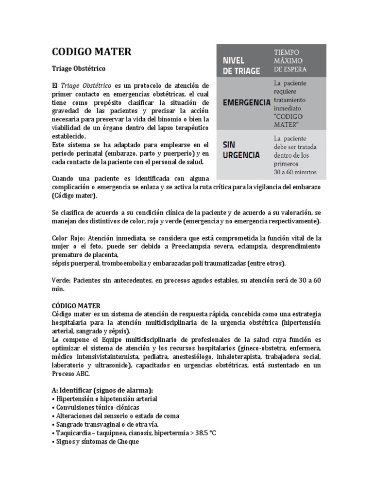 Codigo Mater Pdf