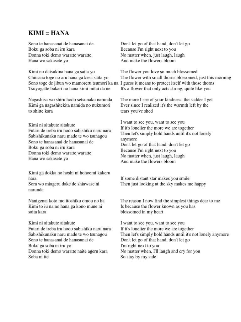 Lirik Lagu OST Anime | PDF | Languages Of Taiwan | Linguistics