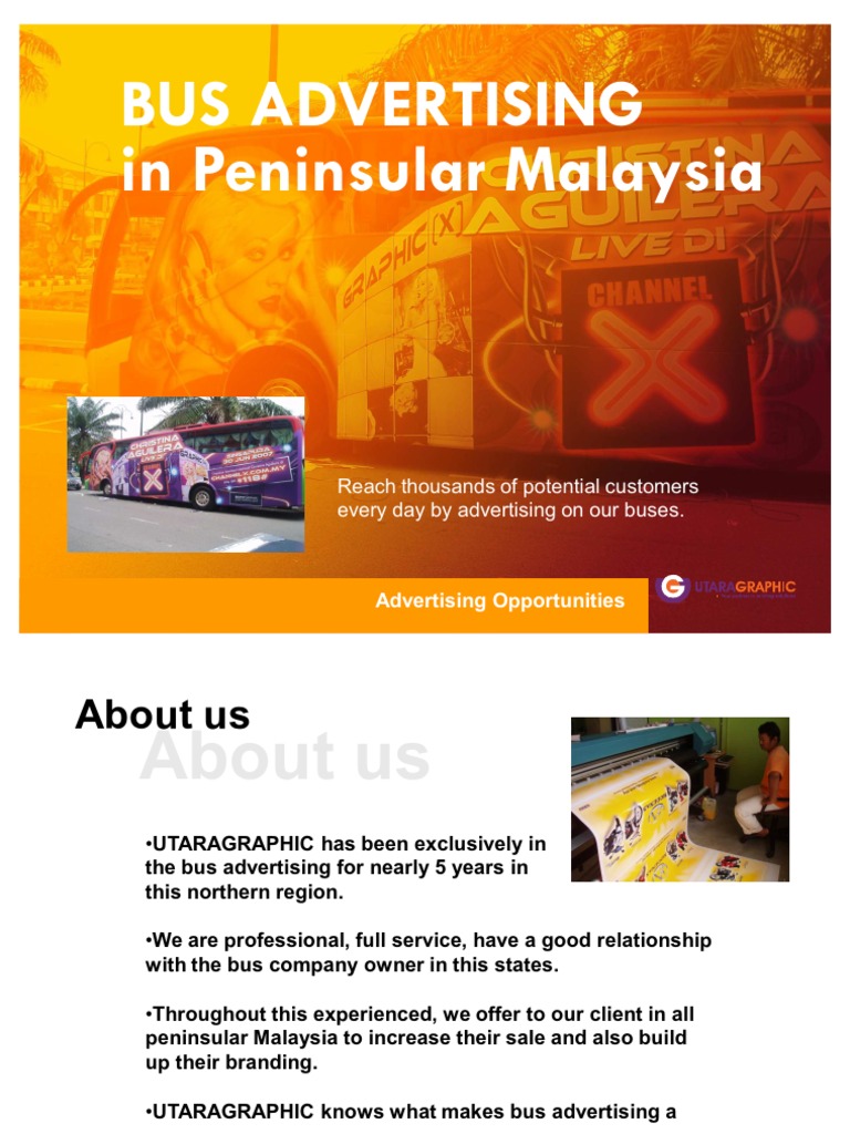 Bus Advertising Strategies in Malaysia | PDF | Promotion And Marketing ...