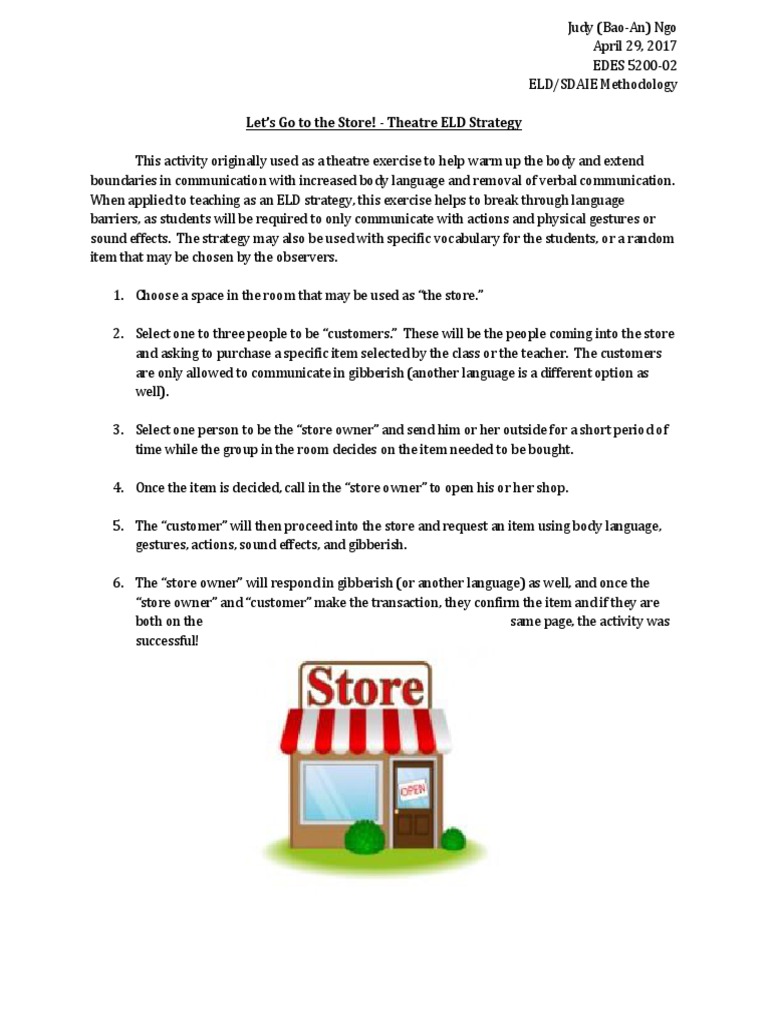 Eld Theatre Strategy | PDF