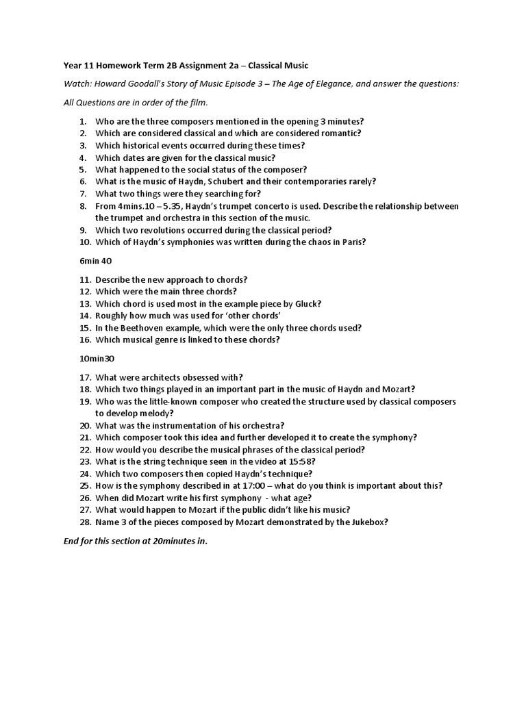 Watch: Howard Goodall's Story of Music Episode 3 - The Age of Elegance ...