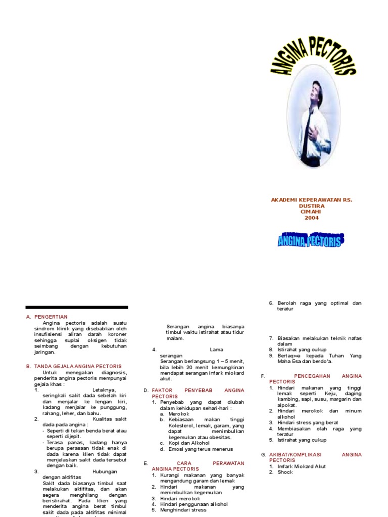 Leaflet Angina | PDF