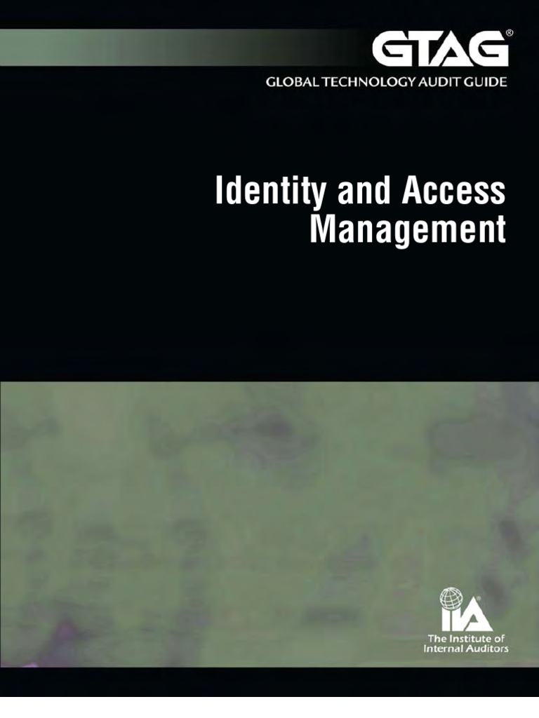 GTAG 9 Identity and Access Management 11 07 | PDF | Access Control ...