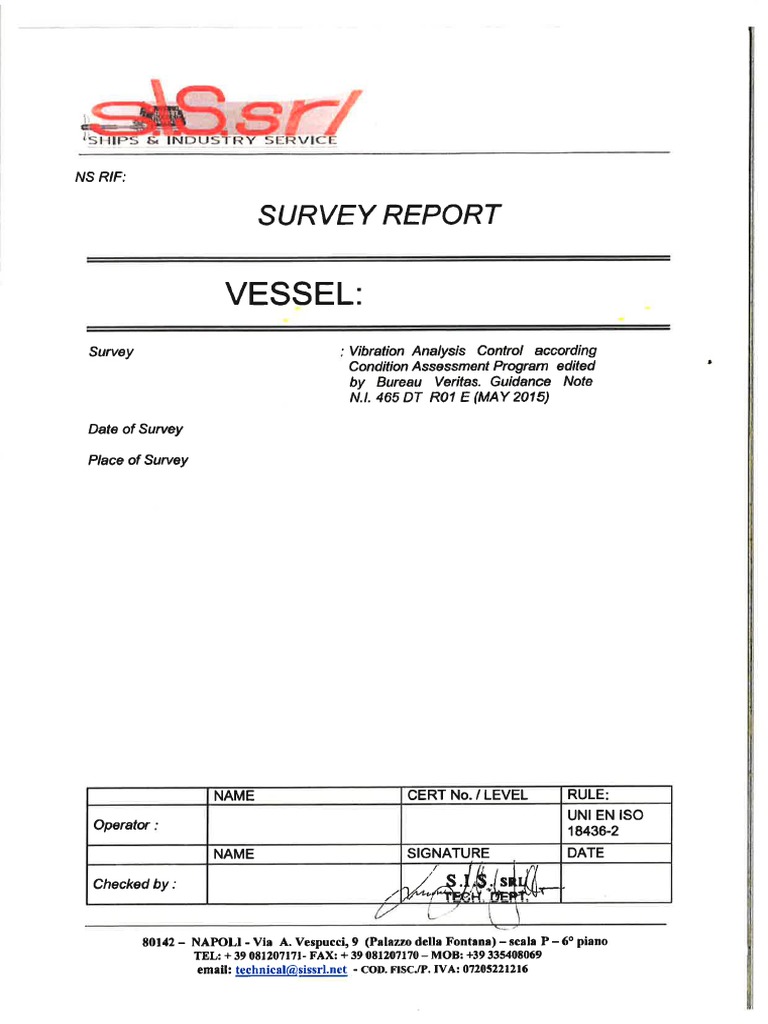 Vibration Analysis Report | PDF