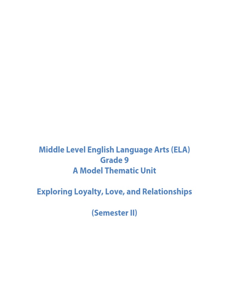 Exploring Loyalty in Relationships | PDF | Adverb | Reading Comprehension