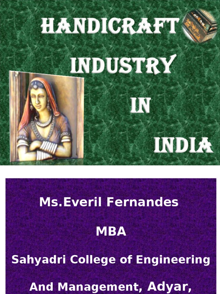 Handicraft Industry | PDF | Crafts | Competition