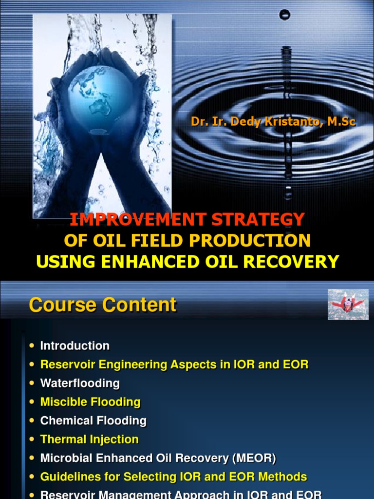 1 - Introduction of EOR Methods | PDF | Enhanced Oil Recovery ...