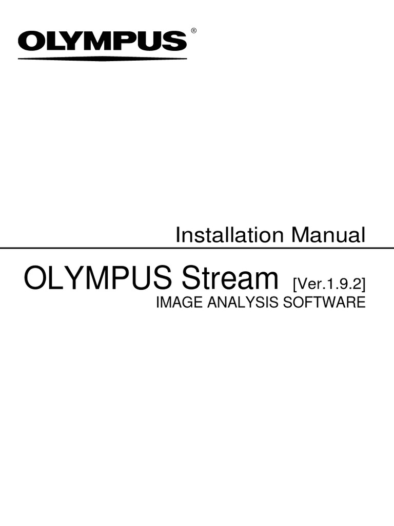 OLYMPUS Stream InstallV1.9.2 en | PDF | Installation (Computer Programs ...