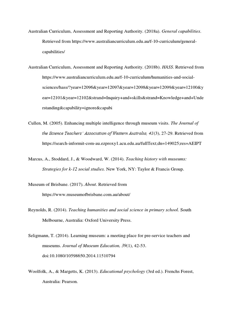 Reference List Edss Assignment 1 Digital Resource | PDF