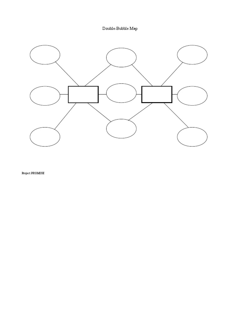 Double-Bubble Map: Project PROMISE | PDF