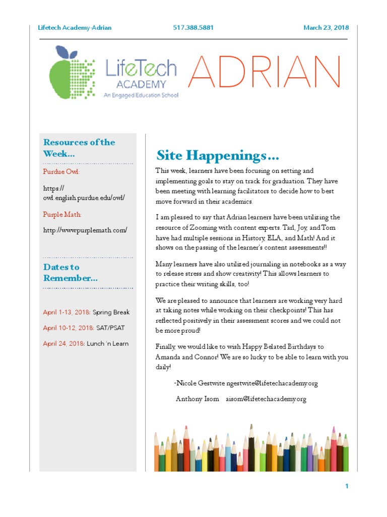 Newsletter 3 | PDF | Career & Growth