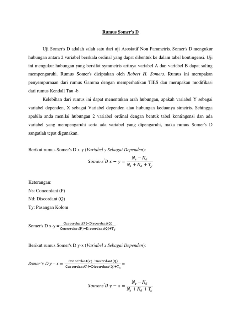 Somers D | PDF