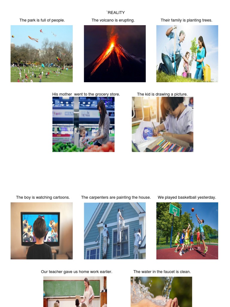 Reality vs. Fantasy Scenarios | PDF