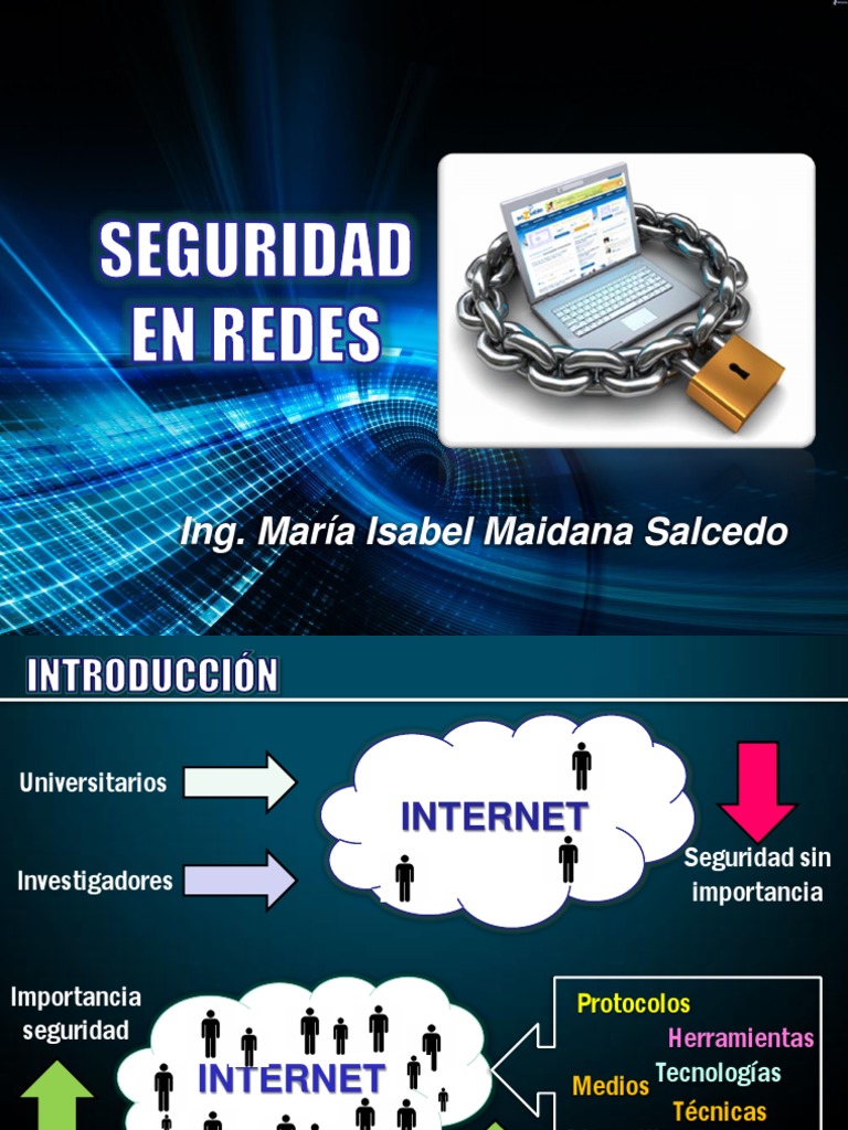 Capitulo 1 Seguridad en Redes | PDF | Cortafuegos (informática) | Red ...