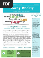Grade 2 Assessment | PDF | Reading Comprehension | Fluency