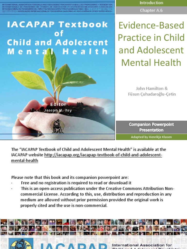 Evidence-Based Practice in Child and Adolescent Mental Health ...