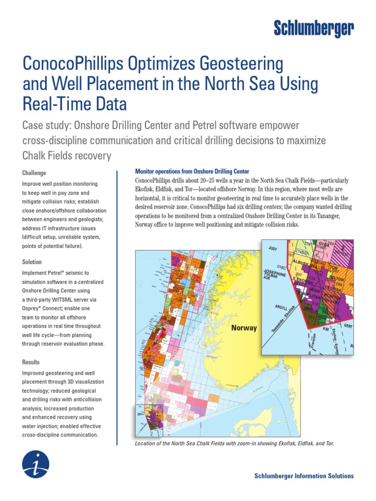 Conocophillips Optimizes Geosteering and Well Placement in The North ...