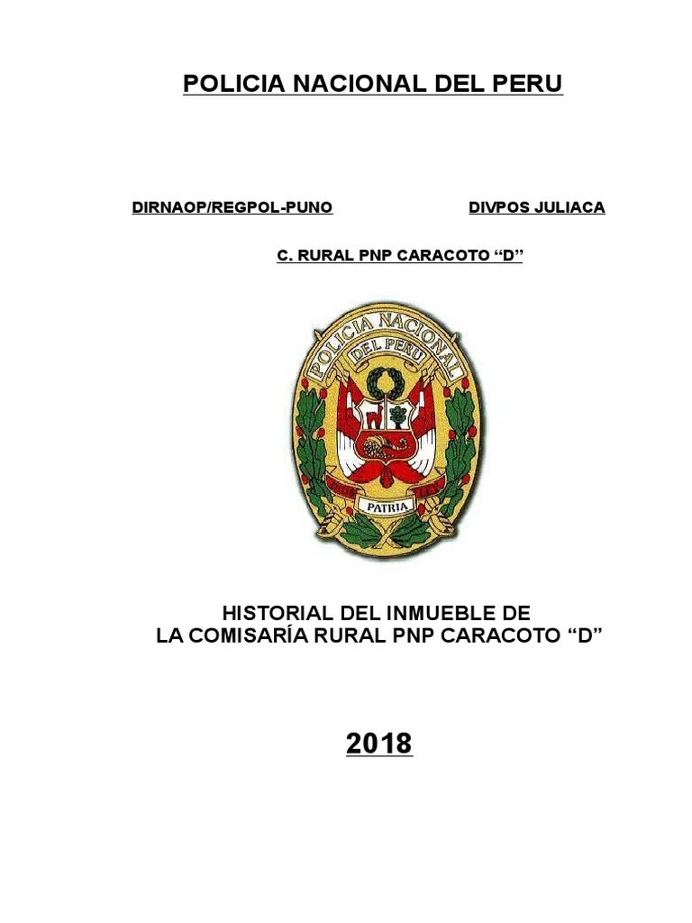 Historial Caracoto 2018 | PDF | Naturaleza | Science