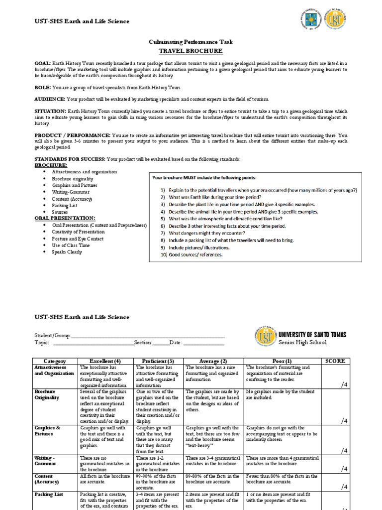 PeTa No.2 - Geologic Time Travel Brochure | PDF | Graphics | Cognitive ...