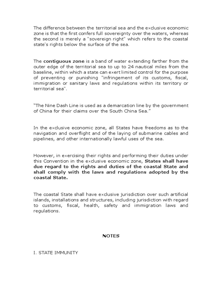 Due Regard To The Rights and Duties of The Coastal State and Shall ...
