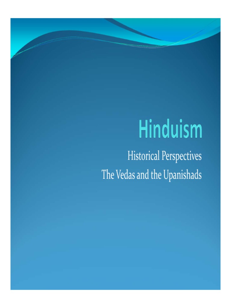 Hinduism 1 | PDF | Brahman | Vedas