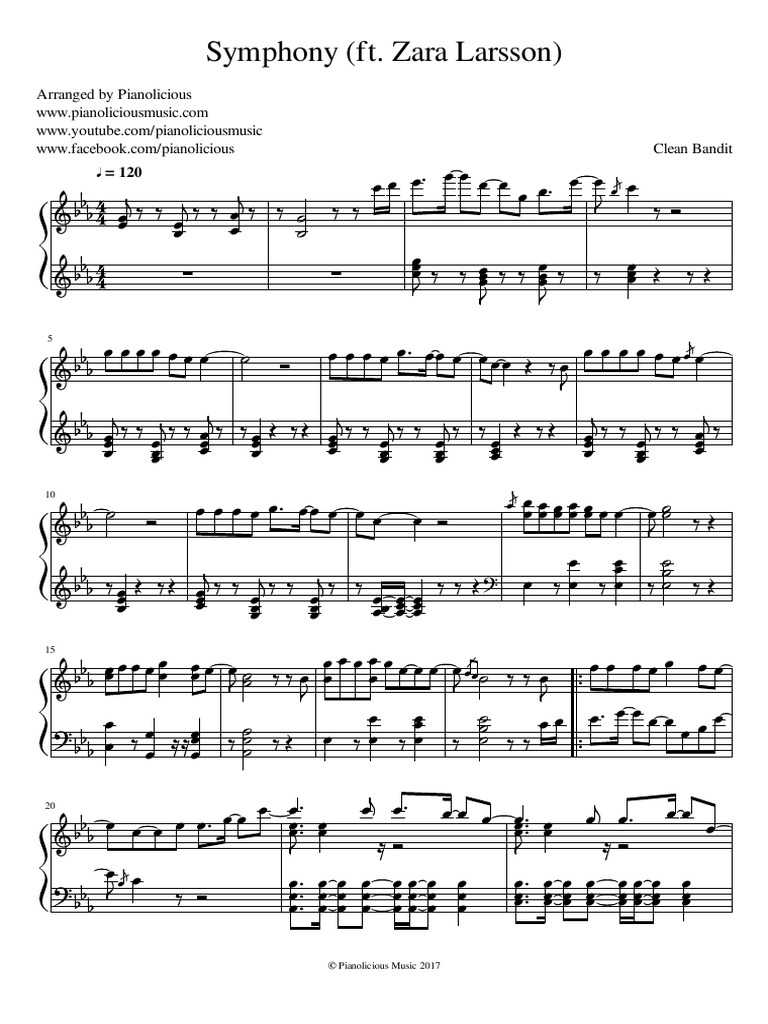 Symphony Clean Bandit | PDF