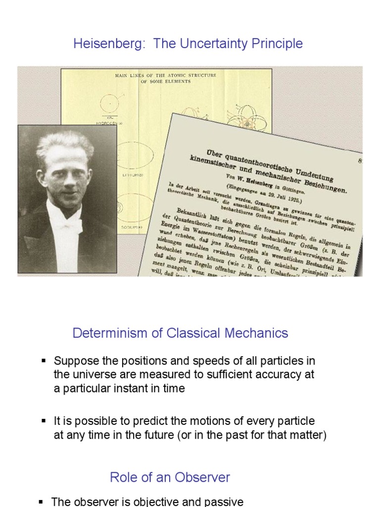 Heisenberg Jk1 September9 | PDF | Uncertainty Principle | Electron