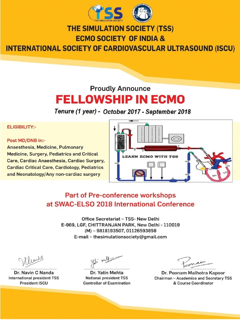 Fellowshi in Ecmo Modules | PDF | Clinical Medicine | Medical Specialties