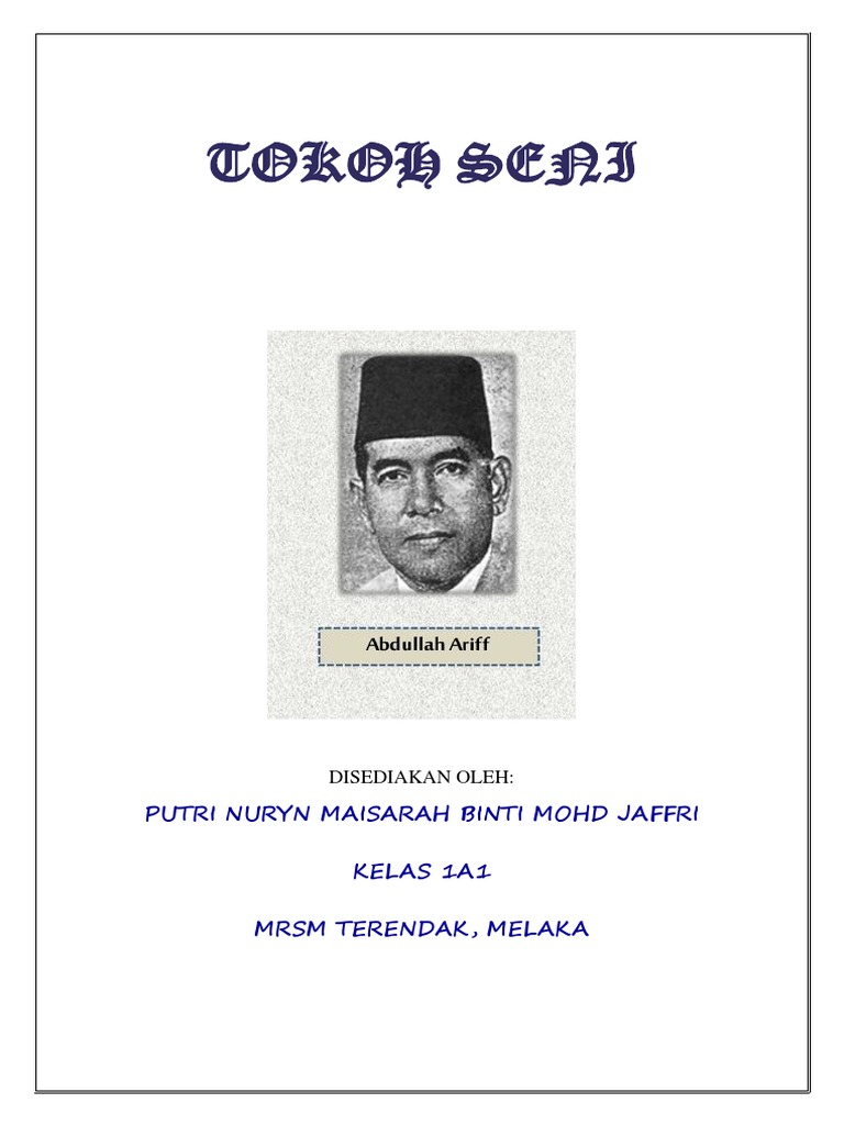 Folio Tokoh Seni | PDF