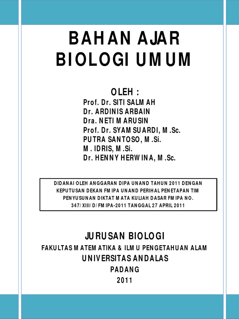Modul Biologi Umum | PDF