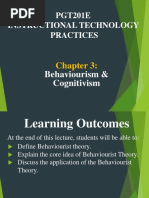 Edward Tolman's Purposive Behaviorism Theory | PDF | Behaviorism | Learning