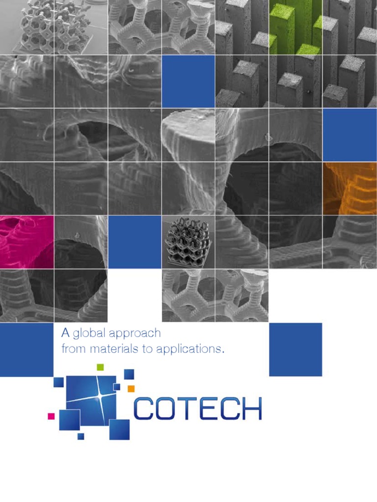 COTECH: A global approach from materials to applications. | Automation ...