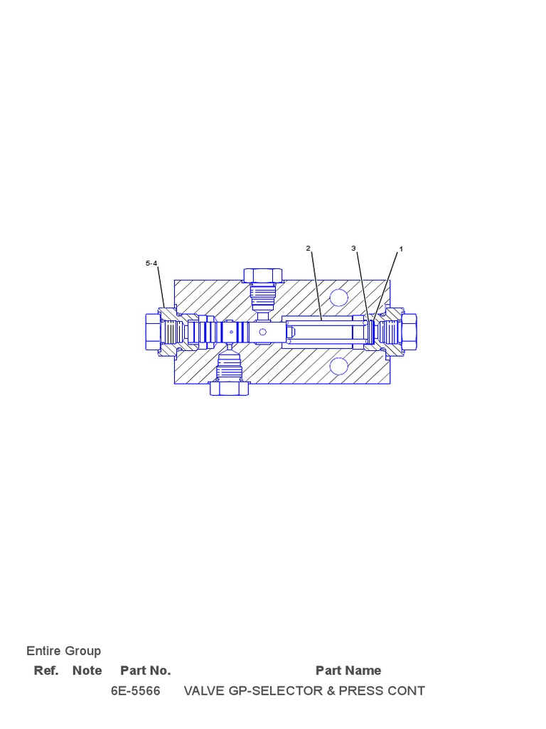 5566 Group Parts Reference Note | PDF