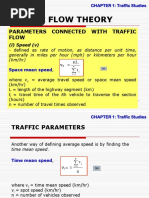 Traffic Characteristics Report | PDF | Traffic | Speed
