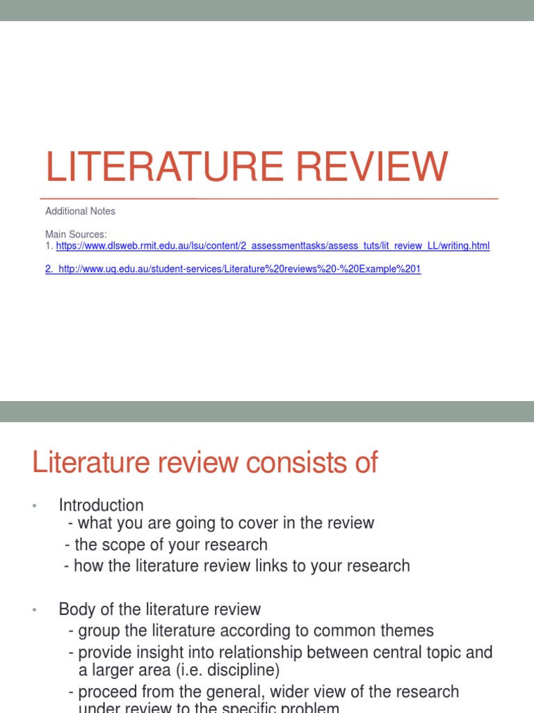 Chapter 3A - Writing Literature Review | PDF | Motivation | Motivational