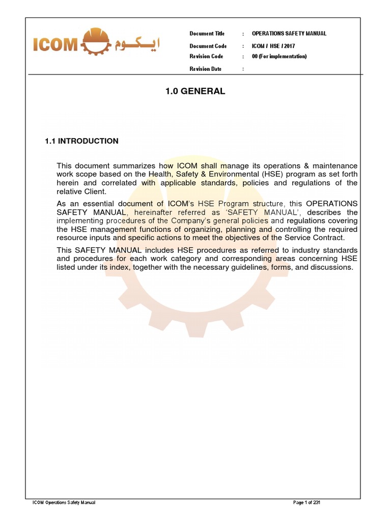 Safety Manual | Download Free PDF | Safety | Personal Protective Equipment