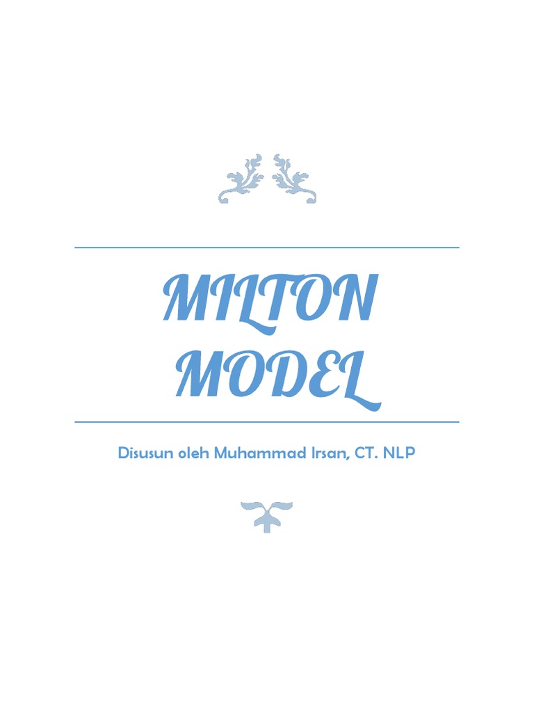 Ringkasan Milton Model | PDF