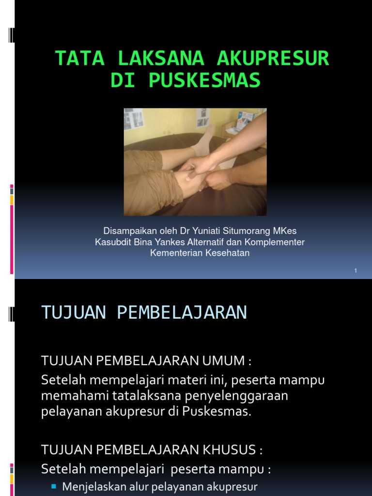 Modul 2 Tata Laksanan Pelayanan Akupresur Di Puskesmas 060614 | PDF Modul 2 Tata Laksanan Pelayanan Akupresur Di Puskesmas 060614 | PDF