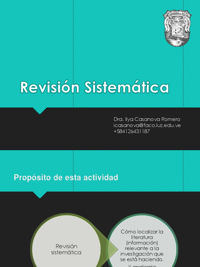 Revision Sistemática | Metaanálisis | Ciencia