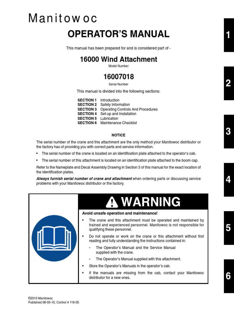 Operator Manual EN PDF | Download Free PDF | Litre | Gallon