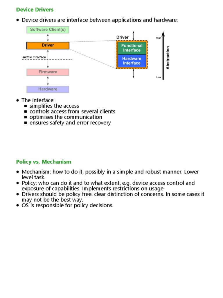 Device Drivers PDF | Download Free PDF | Device Driver | Operating System