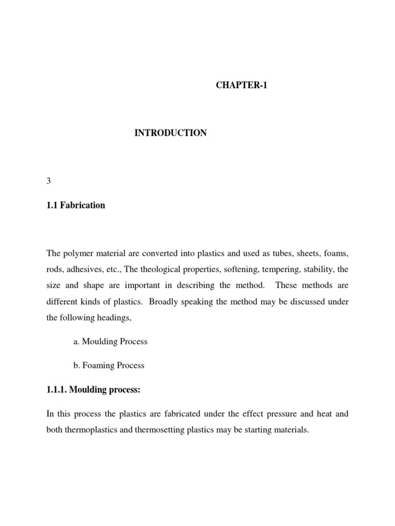 Report Injection Moulding | PDF | Industries | Production And Manufacturing