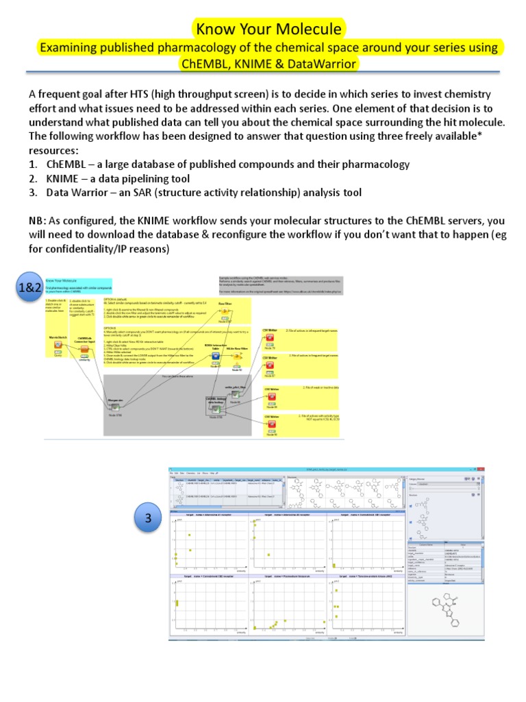 DataWarrior Tutorial | PDF | Computer Data | Computing