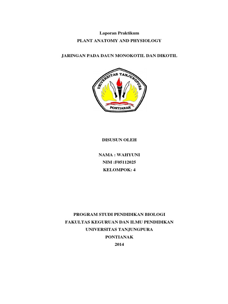 Lap Pap 2 Daun Monokotil Dan Dikotil-Wah | PDF
