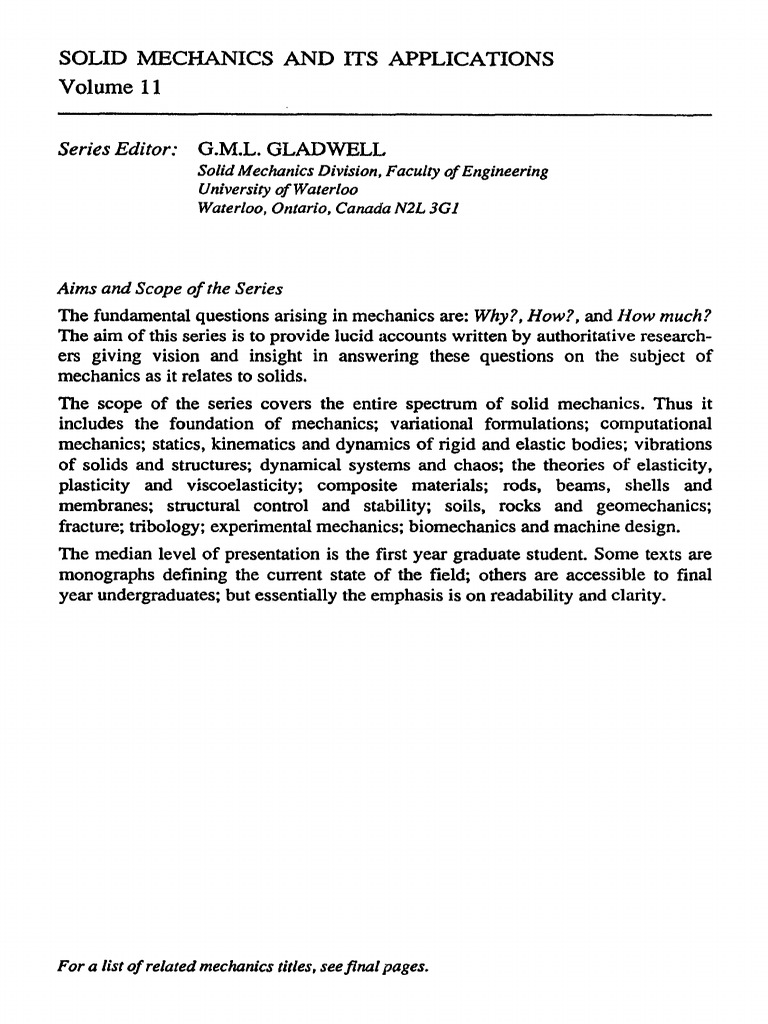 Elements of Structural Optimization - Haftka | PDF