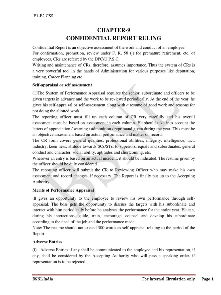 Chapter 09 Confidential Report | PDF | Performance Appraisal | Motivation