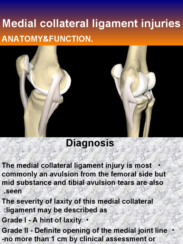 MCL Injury Rehab for Athletes | PDF | Clinical Medicine ...